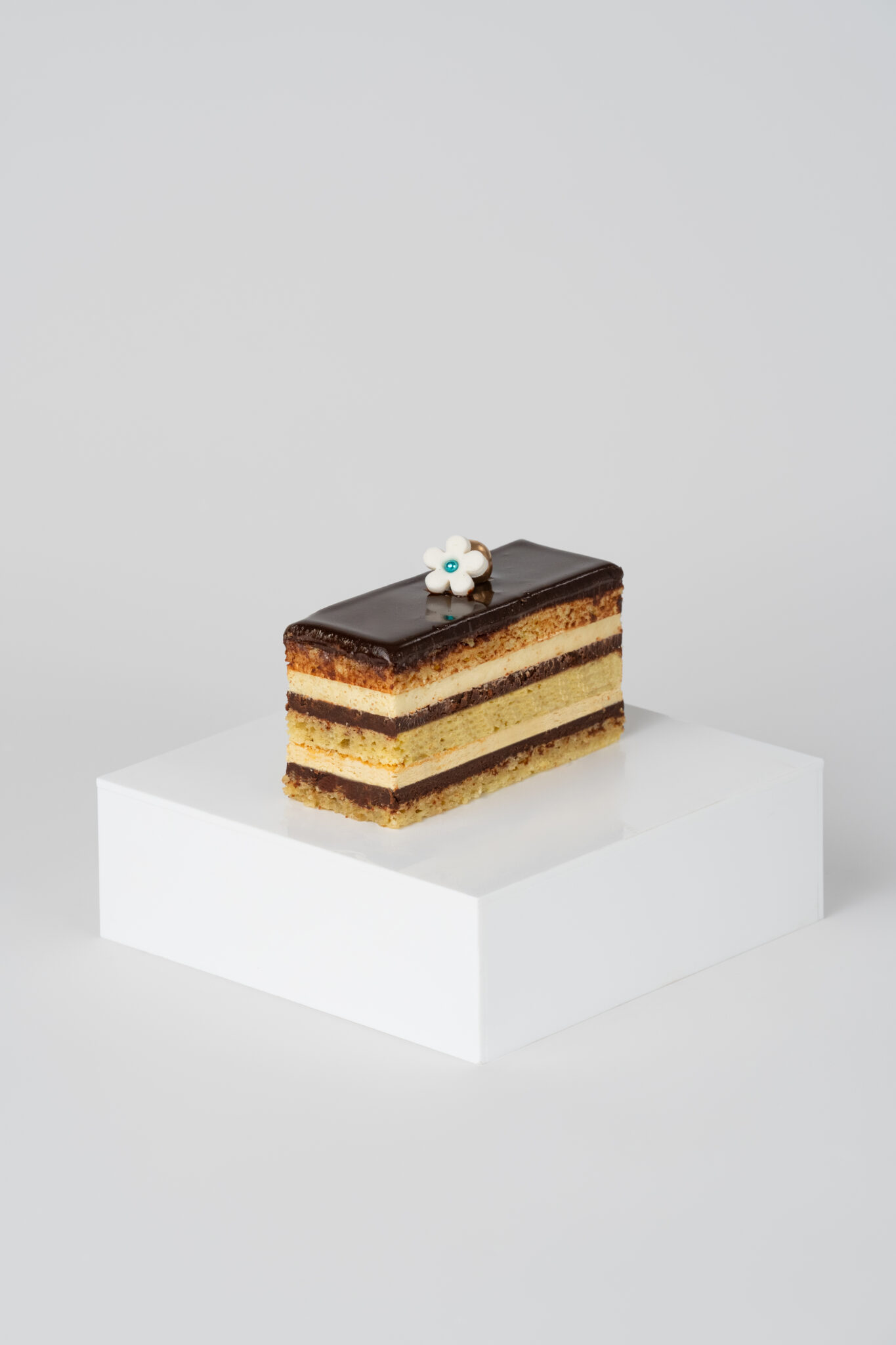 Exquisite Opera Cake - Elegant Coffee & Chocolate Dessert
