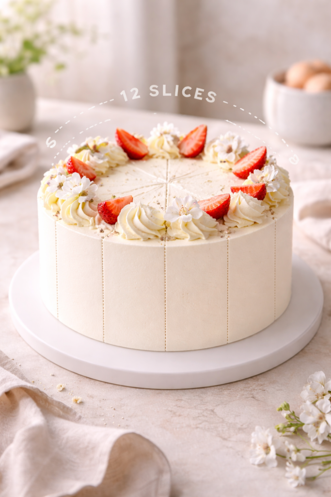 Tips for Choosing the Right Cake Size for Your Event - Les Gateaux de Marie
